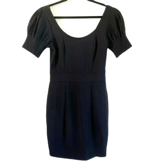 Club Monaco | Dresses | Nwt Club Monaco Mini Dress Black Womens Small ...